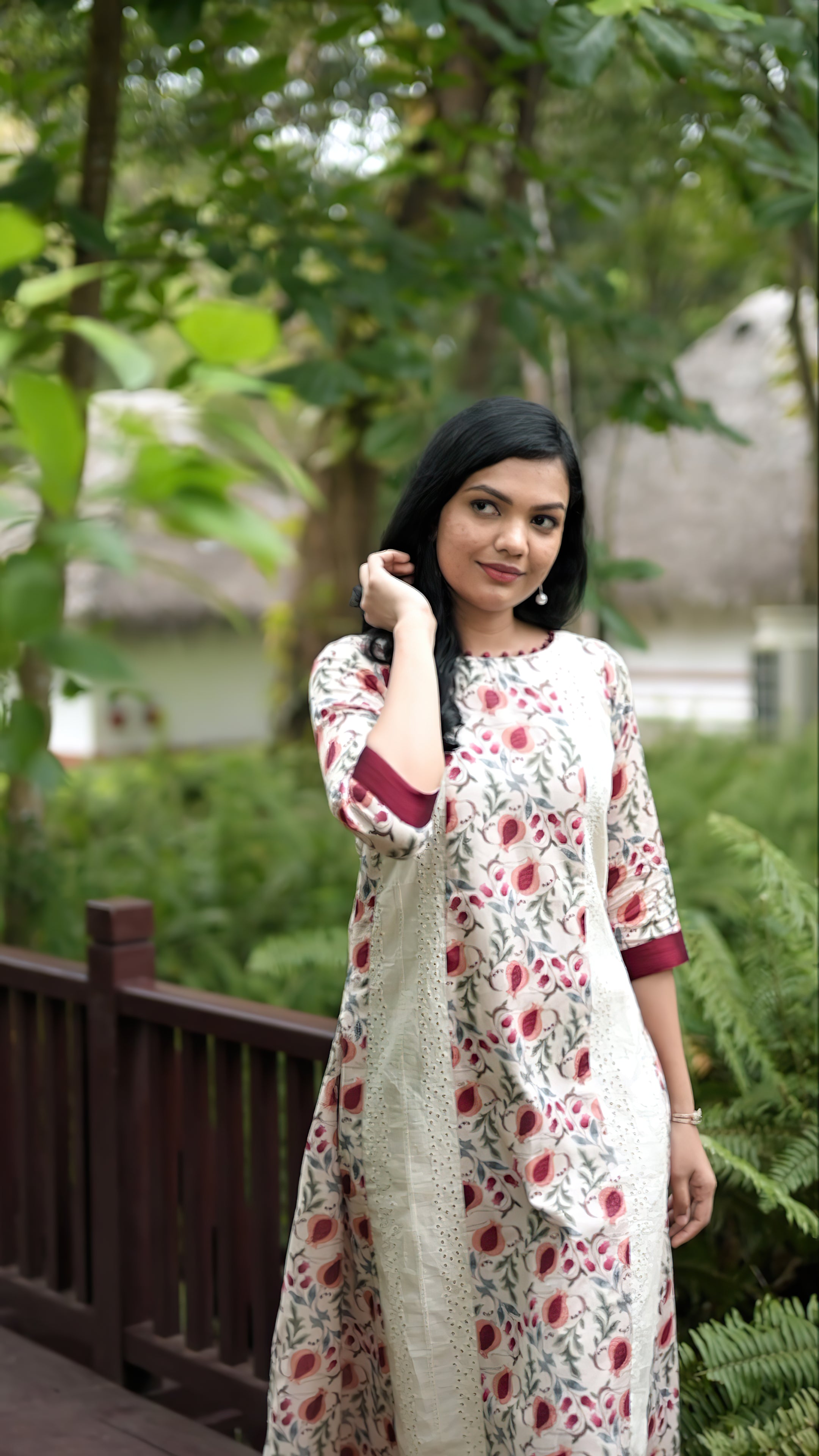 Premium cotton kurthi with hakoba [CK07] – stellazboutique